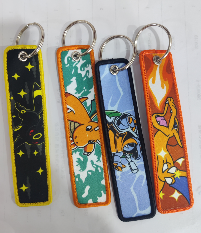 Embroidered Keychains – AKIRA WORLD